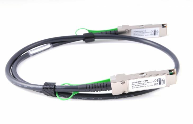 QFX-QSFP-DAC-1M QSFP+ Cable DAC Juniper Networks Assy, 1m, 30AWG, Passive