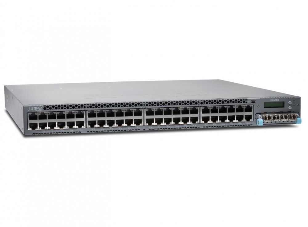 Juniper EX4300-48T-TAA, 24-port 10/100/1000BASE-T + 350 W AC PS chính ...