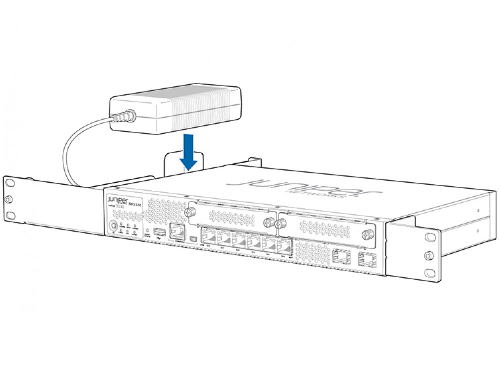 Thiết bị lắp rack SRX320 rack mount kit with adaptor tray